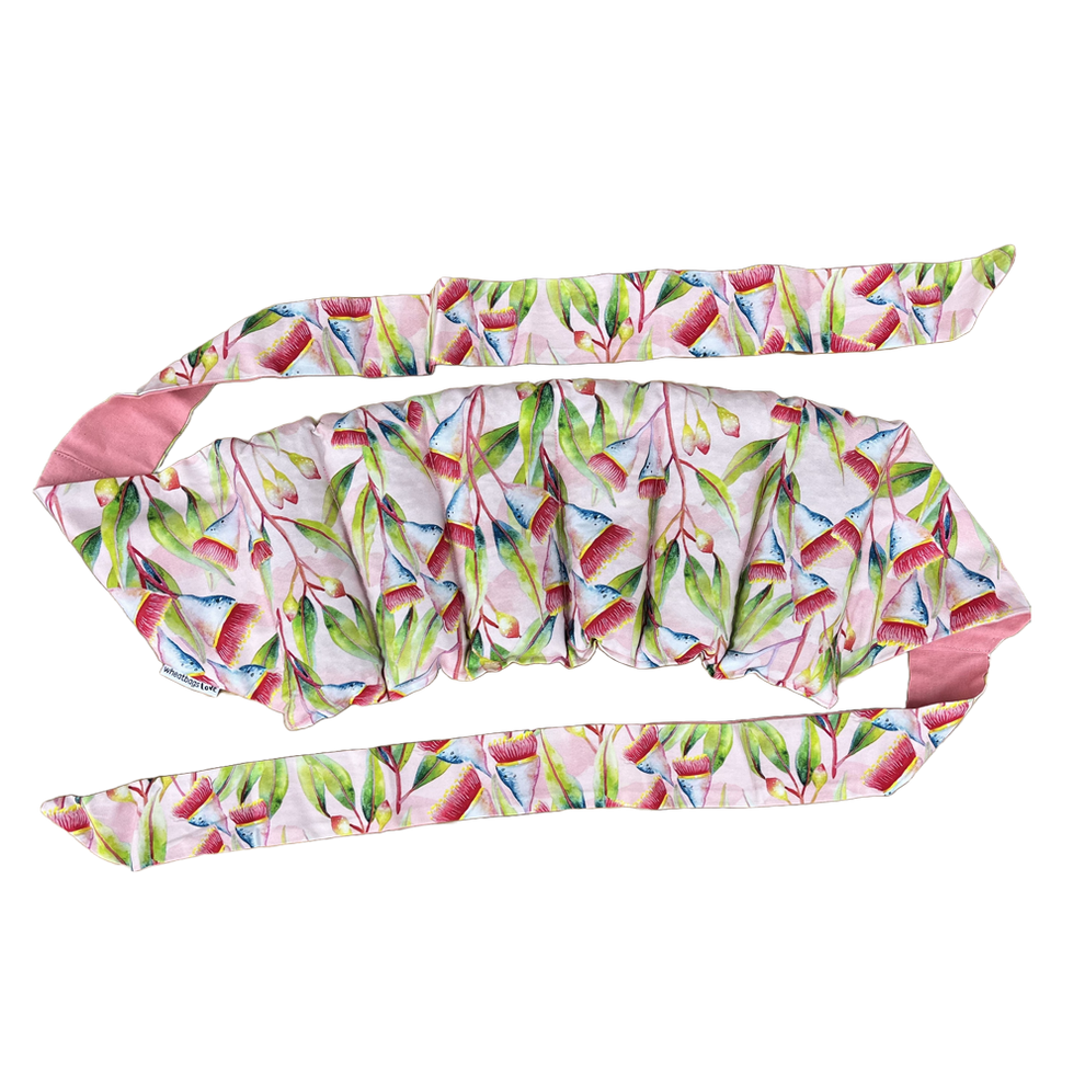 Wrap Around Heat Pack Gum Blossom - Lupin Heat Bag with Straps for ...