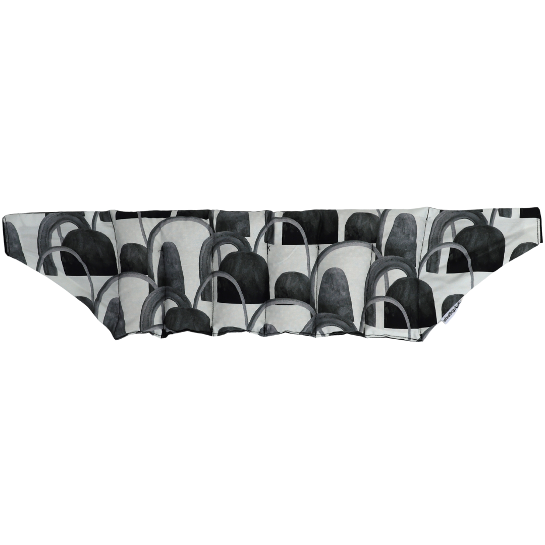 Wrap Around Heat Pack Arches Black - Lupin Heat Bag with Straps for ...