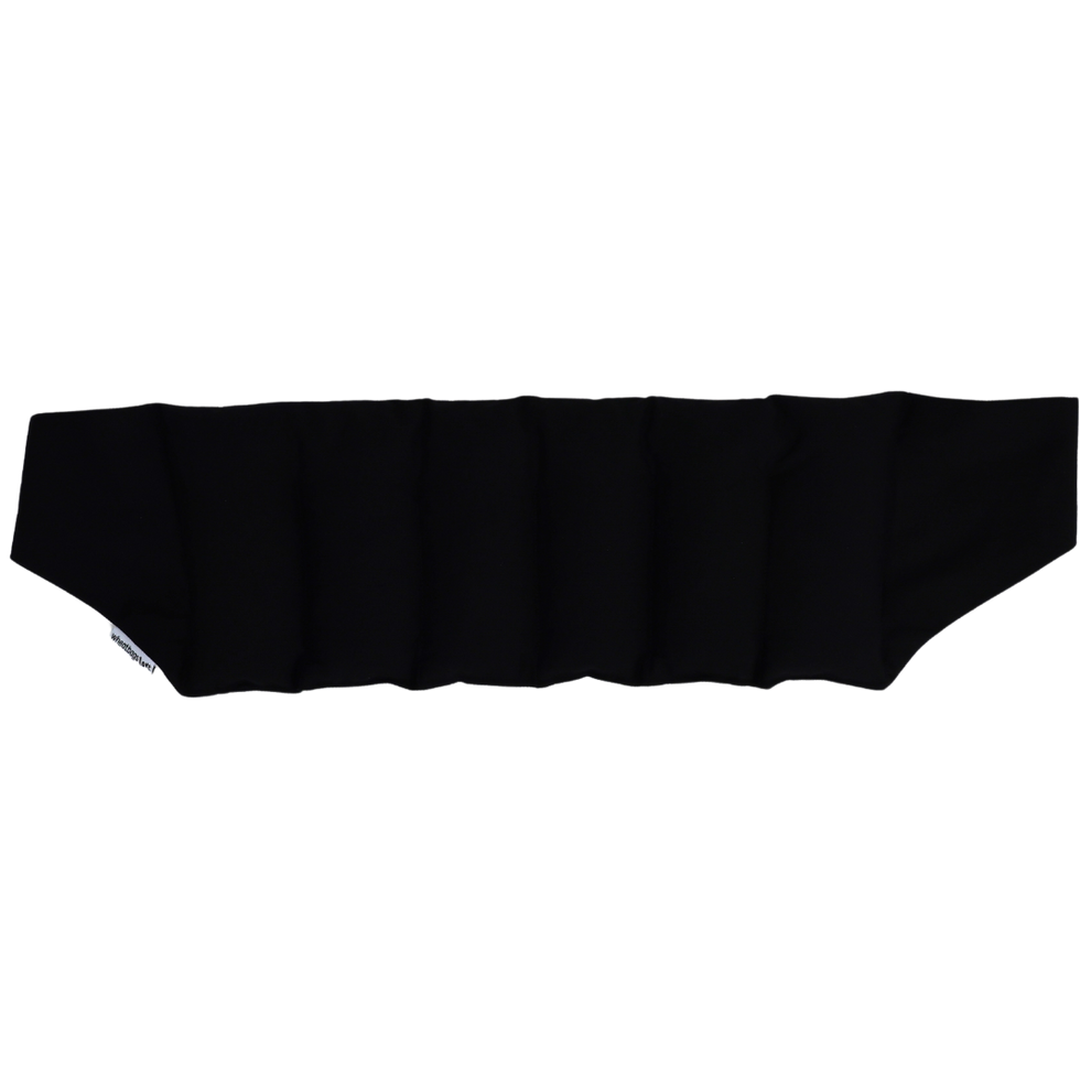 Wrap Around Heat Pack Black - Lupin Heat Bag with Straps for Comfort ...